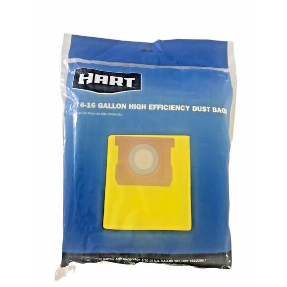 Storage & Organization | Hart 3pk 616 Gallon High Efficiency Vacuum ...